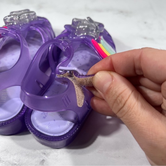 Mini Melissa | Shoes | Melissa Mini Possession Ii Purple Jelly Sandals ...